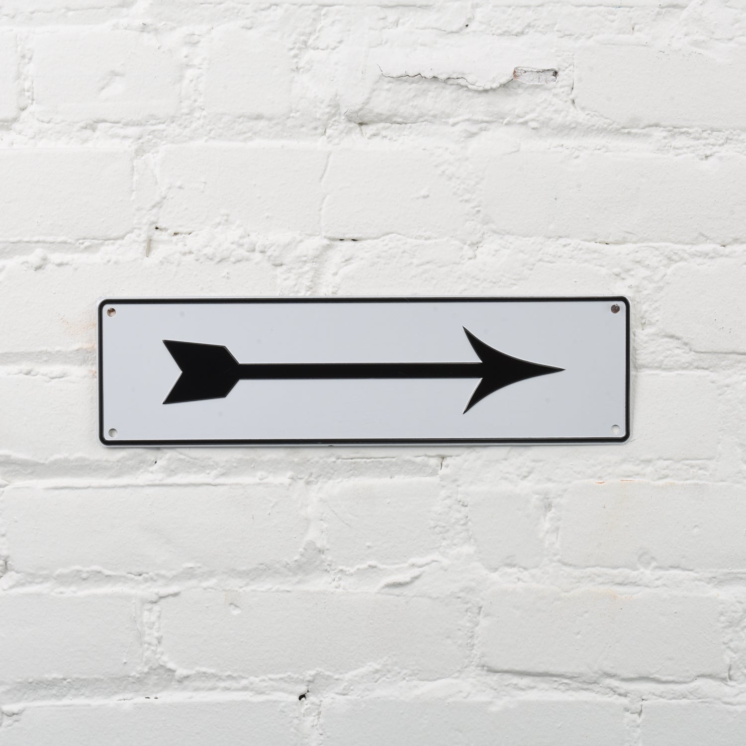 Arrow Aluminum Sign – crookedandspur